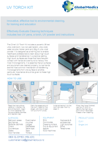 Clinell UV Torch Kit